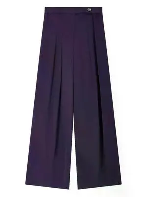 Dries Van Noten Wide Pleated Trousers
