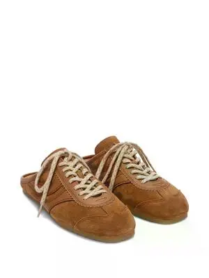 Dries Van Noten Suede Sneakers - Brown
