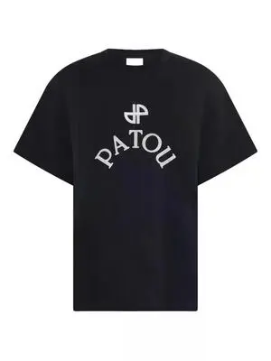 PATOU Logo Short-sleeve T-shirt - Black