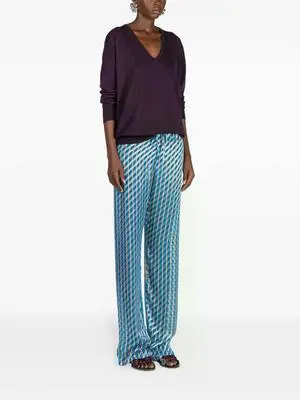 Dries Van Noten V-neck Merino Wool Sweater