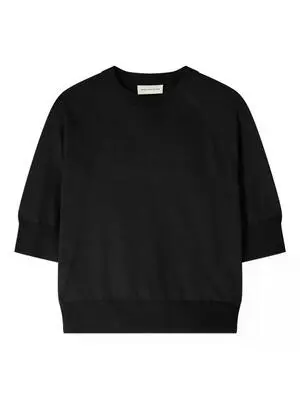 Dries Van Noten Merino Wool Sweater - Black