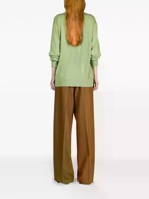 Dries Van Noten V-neck Merino-wool Sweater