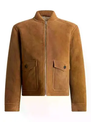 Bally Shearling-lining Flap-pocket Jacket - Brown
