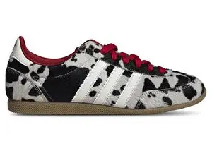 Adidas Japan Cow Print Sneakers - Aurora Coffee/off White/gum