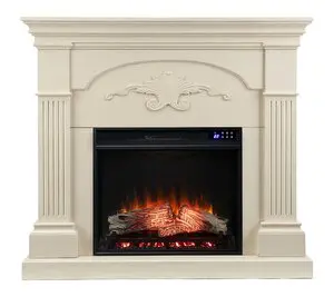 SEI FURNITURE Sei Sicilian Touch Screen Electric Fireplace - One-color