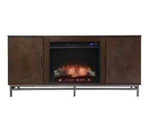 SEI FURNITURE Sei Dibbonly Touch Screen Electric Fireplace Wi Th Storage - One-color