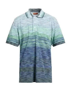 Missoni Polo Shirt Size Cotton - Blue