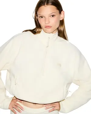 SKIMS Outdoor Fleece Half Zip Sweatshirt