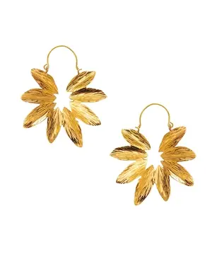 WE ARE NBO Calinda Pull Through Earrings - Gold