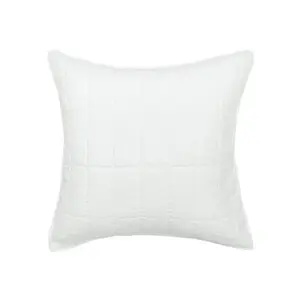 ELISABETH YORK Odine Dove Pillow Sham - White