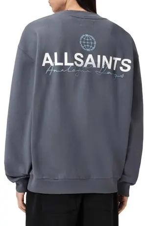 ALLSAINTS Emblem Graphic Sweatshirt