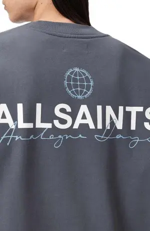 ALLSAINTS Emblem Graphic Sweatshirt