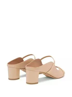 MALONE SOULIERS Norah Leather Sandals - Neutrals