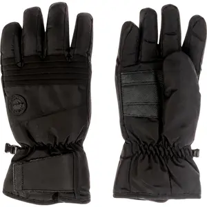 CANADA WEATHER GEAR Waterproof Insulated Winter Gloves - Black
