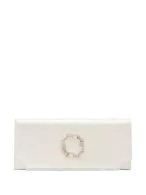 MALONE SOULIERS Vivien Embellished Clutch - Neutrals