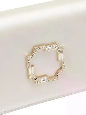 MALONE SOULIERS Vivien Embellished Clutch - Neutrals