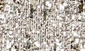 Endless Rose Floral Appliqué Sequin Minidress
