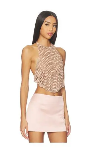 MAY MASHIAH Zoe Top - Rose Gold