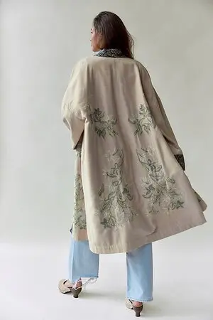 Free People Henlow Embroidered Duster