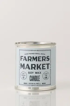 GOOD & WELL SUPPLY CO. Happy Place Candle - Farmers Market