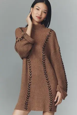 Women's Long Sleeve Pullover Sweater Dresses