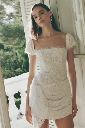 ELLIATT Solenne Lace Mini Dress