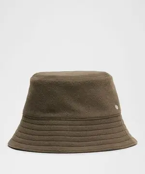 Lululemon Wool Bucket Hat With Satin Lining - Olive Brown/sequoia