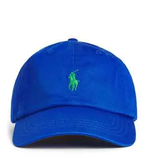 Polo Ralph Lauren Cotton Logo Baseball Cap - Blue