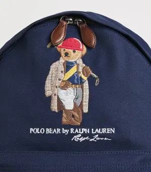 Polo Ralph Lauren Cotton Canvas Polo Bear Backpack