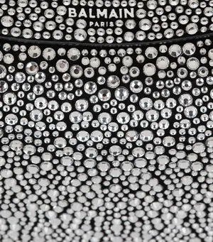 Balmain Mini Embellished Top-handle Bag
