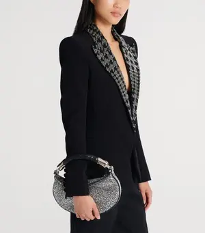 Balmain Mini Embellished Top-handle Bag