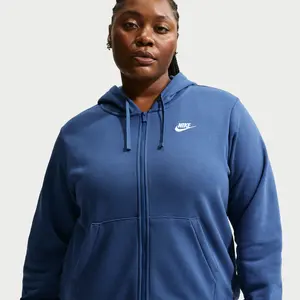 Nike Sportswear Club Fleece Full-zip Hoodie - Blue