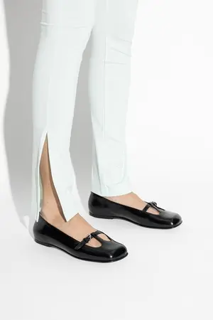 NODALETO Leather Ballerina Flats
