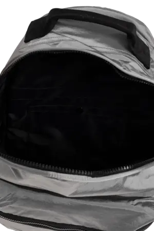 Stone Island Backpack With Logo Patch - Grey