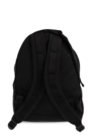 Stone Island Backpack With Logo Patch - Black