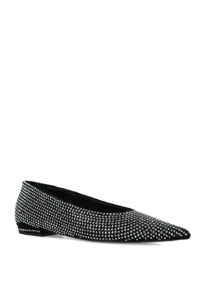 ROTATE BY BIRGER CHRISTENSEN Ballet Flats With Shimmering Sequins