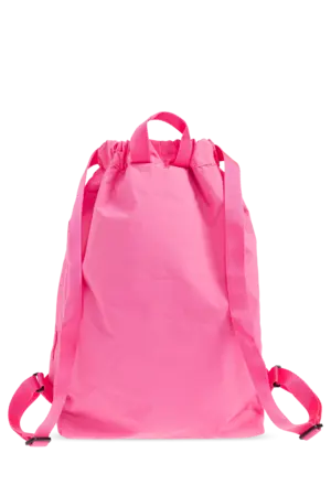 Adidas By Stella McCartney Printed Logo Backpack - Neon