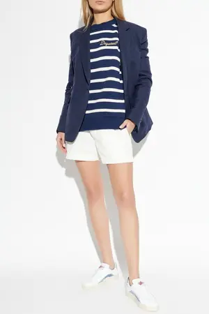 Dsquared2 Double-vented Blazer - Navy Blue