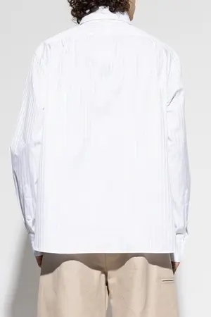 JW Anderson Shirt With Stripe Pattern - Blue