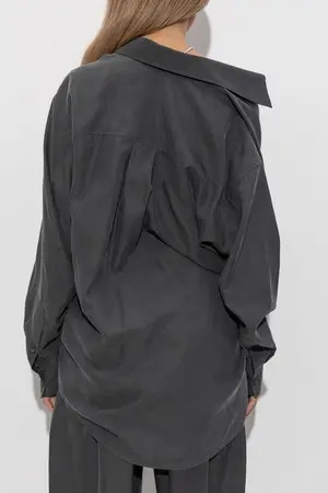 Alexander Wang Silk Shirt With Logo