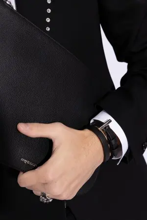 Alexander McQueen Leather Bracelet