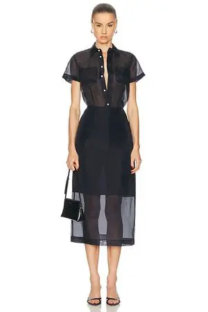 Polo Ralph Lauren Button-front Silk Shirt