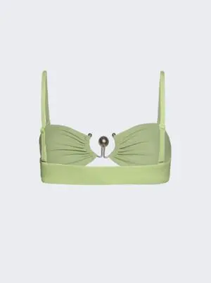 Christopher Esber Ruched Prong Bandeau