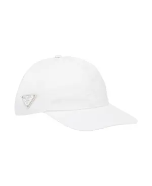 Prada Re-nylon Baseball Cap - White