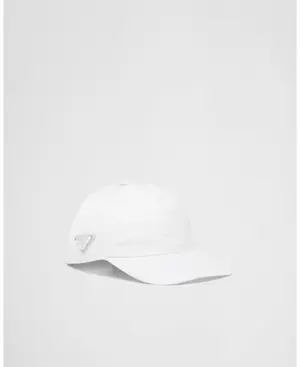 Prada Re-nylon Baseball Cap - White