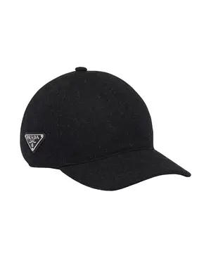 Prada Loden Baseball Cap - Grey