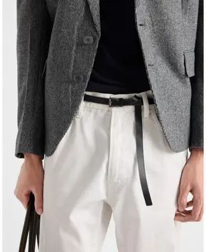 Prada Leather Belt - Black