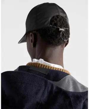 Prada Speedrock Re-nylon Baseball Cap - Black