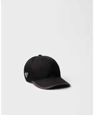Prada Speedrock Re-nylon Baseball Cap - Black