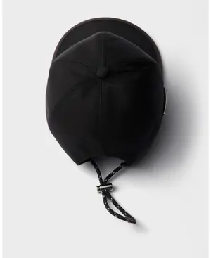 Prada Speedrock Re-nylon Baseball Cap - Black